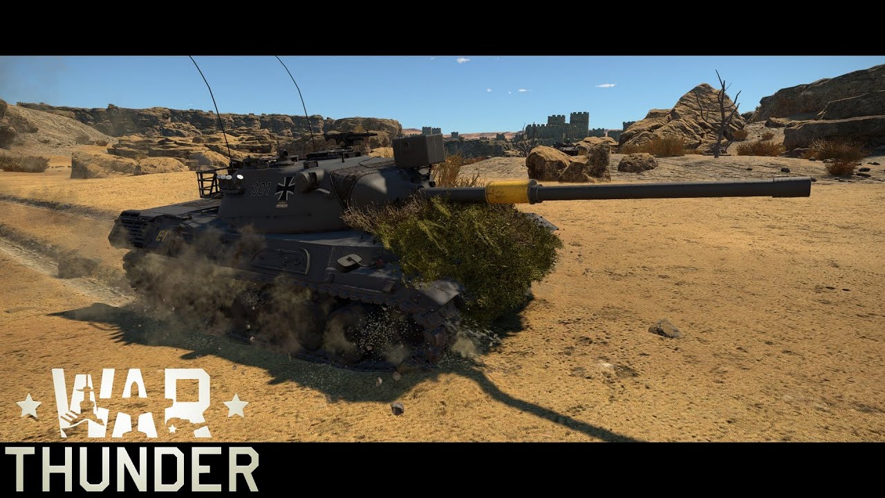 War Thunder | Leopard I | Sich gegen eine Übermacht behaupten - YouTube