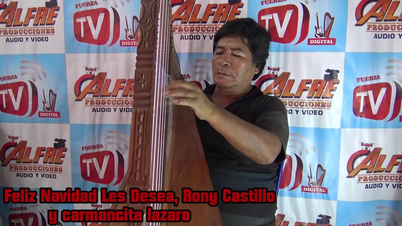 FELIZ NAVIDAD 2019 con rony castillo - YouTube