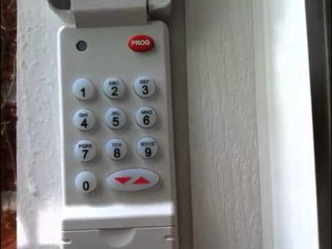 How to recode a Genie Garage Door Opener Keypad-- Programing ...