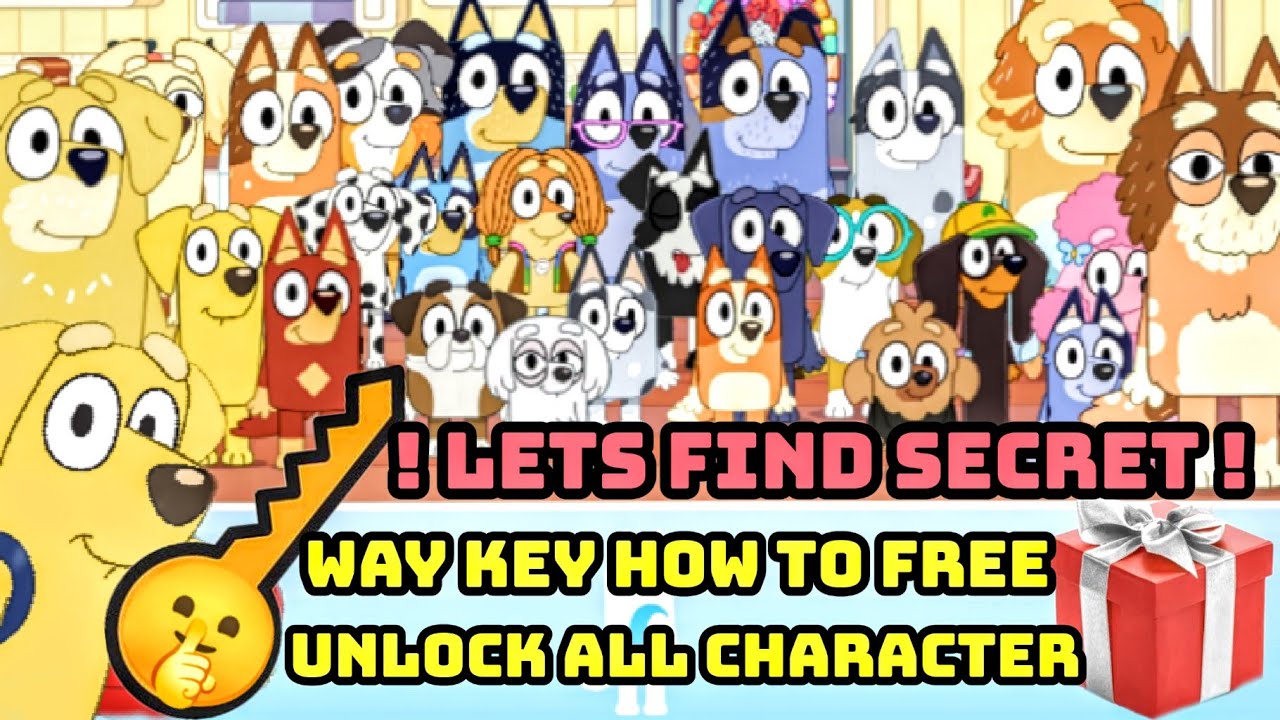 Bluey The Videogame Lets Find Secret Way Key How To Free Unlock All ...