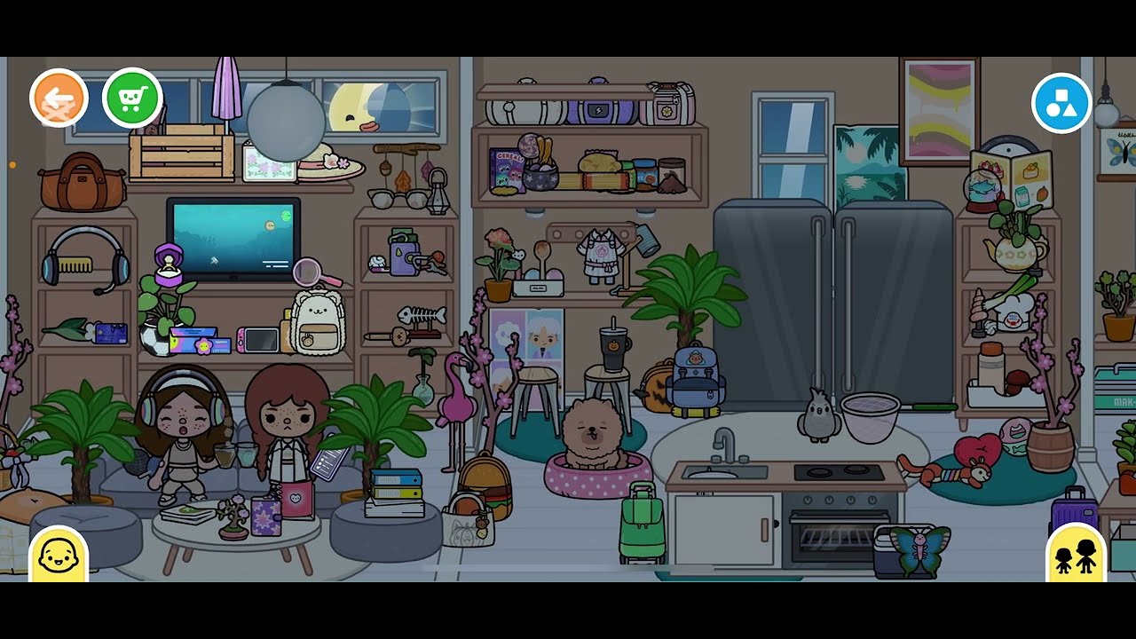 Soirée entre amis pas tout à fait normal sur Toca Boca Lexy game Blue ...