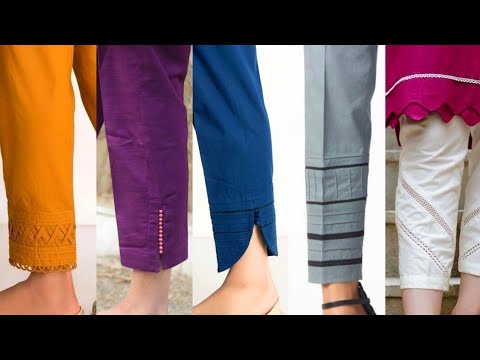 Simple & Easy Trouser Designs|Capri Designs|Lawn & Cotton Summer ...