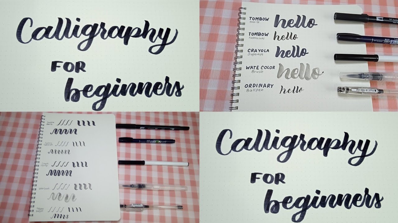 Calligraphy tutorial for beginners // glez_calligraphy - YouTube