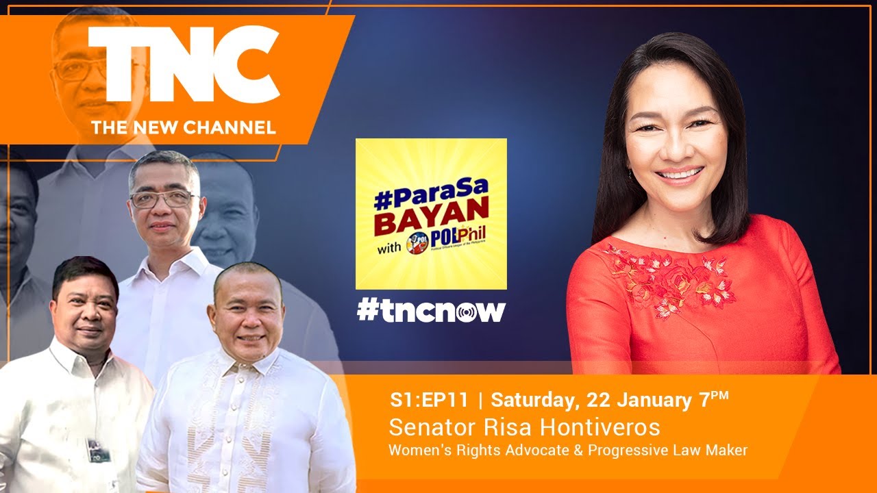S1:E11 | Senator Risa Hontiveros on Para sa Bayan with Nato Agbayani ...