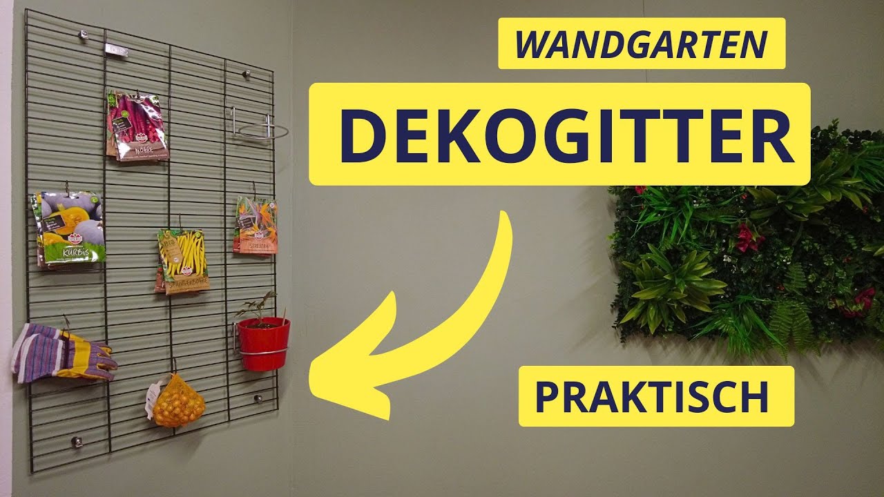 Wandgarten & Dekogitter Fermo von Bellissa - YouTube