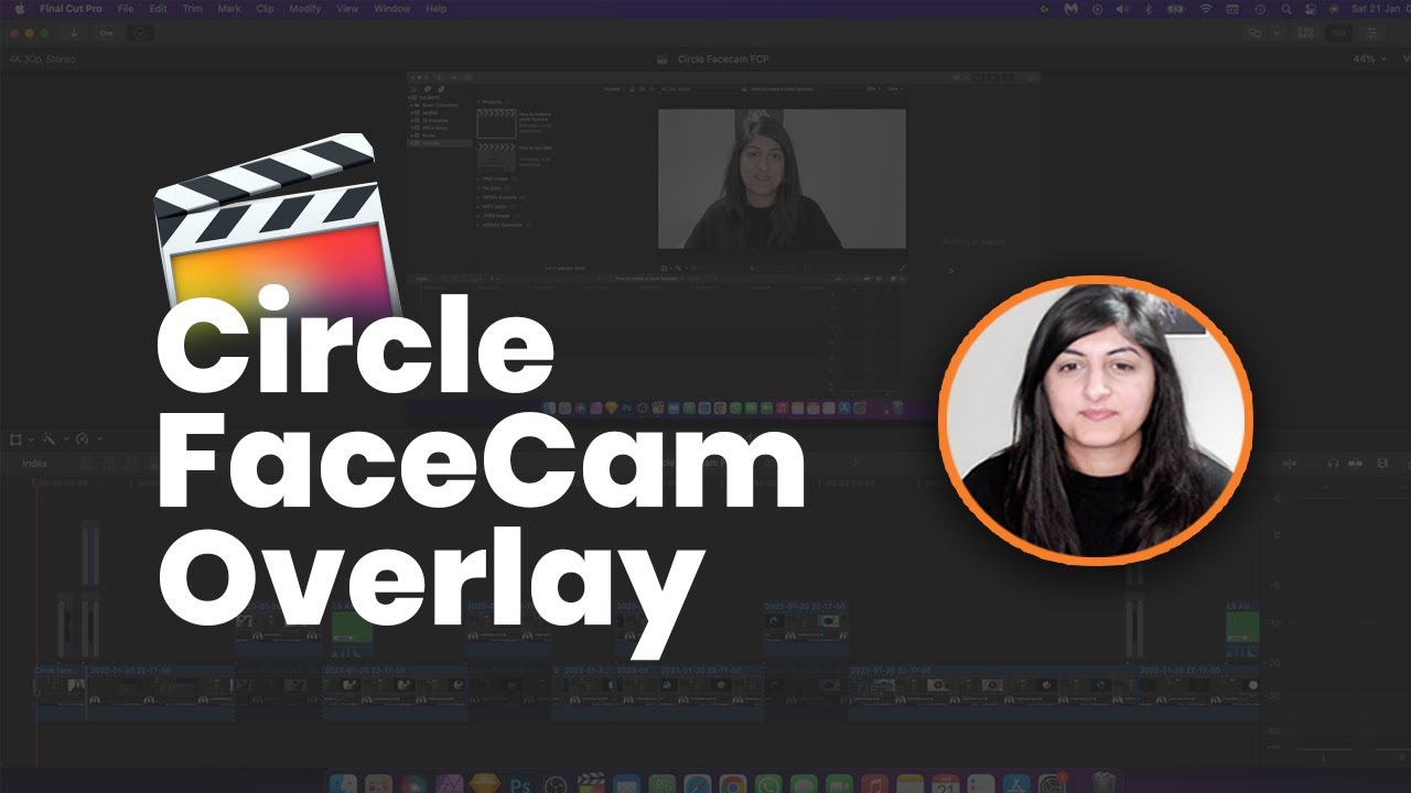 How To Create a Circle Facecam Mask Effect In Final Cut Pro | 2 Methods ...