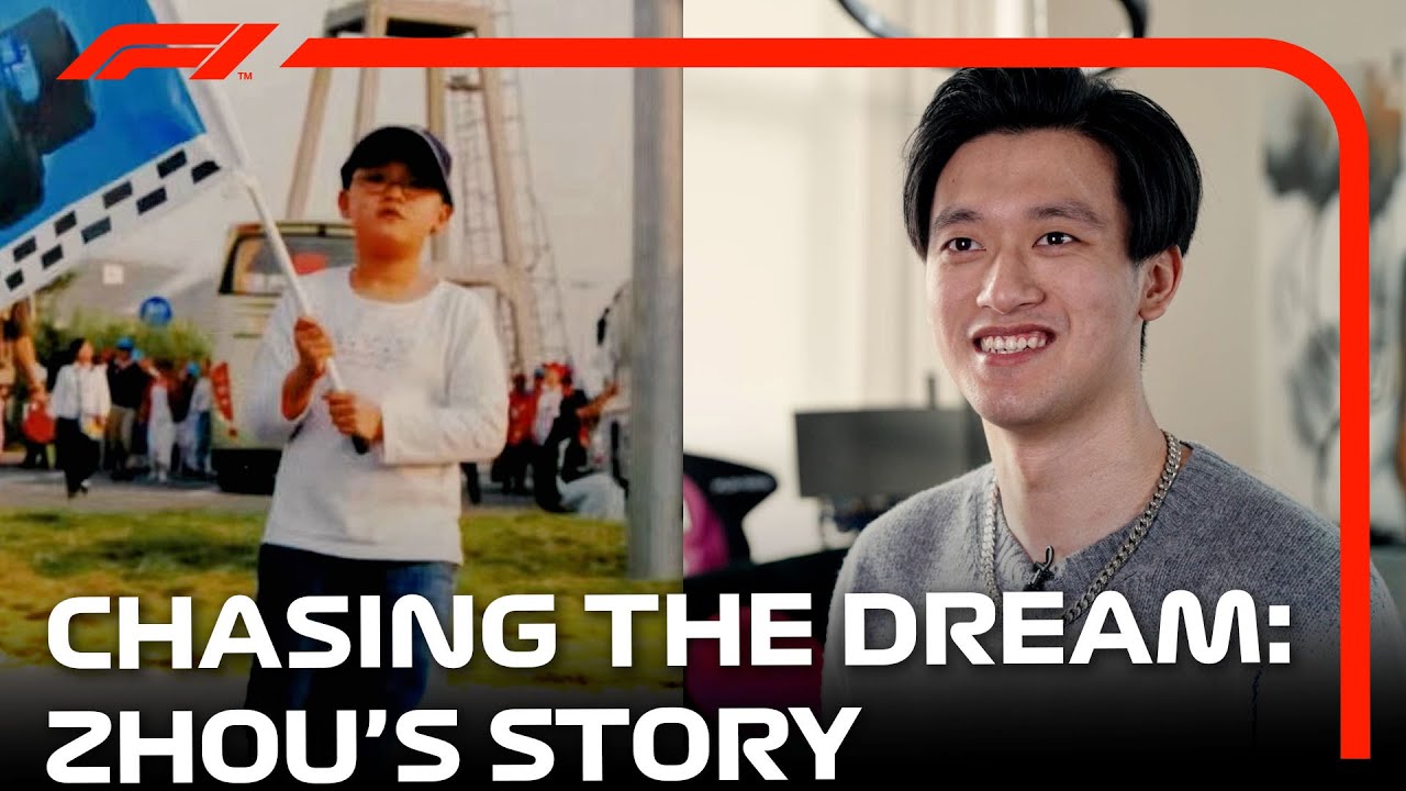 F2's Chasing The Dream: Zhou Guanyu's F1 Story - YouTube