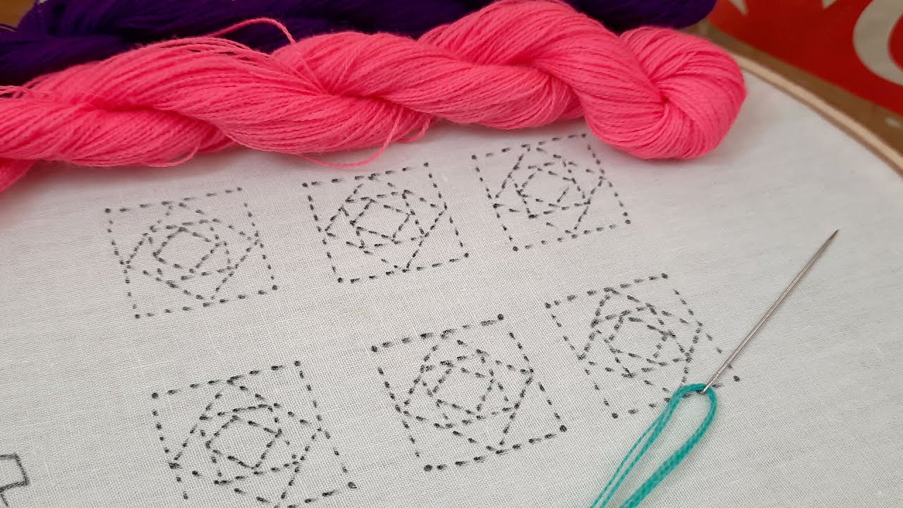 All over design for dress || Latest hand embroidery all over design ...