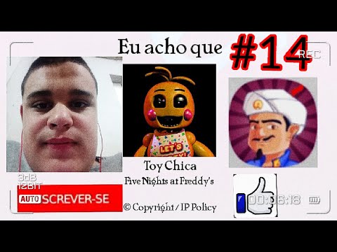 AKINATOR TOY CHICA 🐥 FNAF 2 #adivinhação #surpresa #vídeos ...
