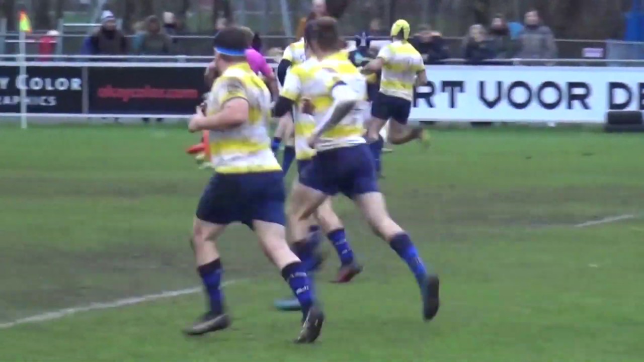 Rugby 2019 DIOK Gooi 20191207 highligts - YouTube