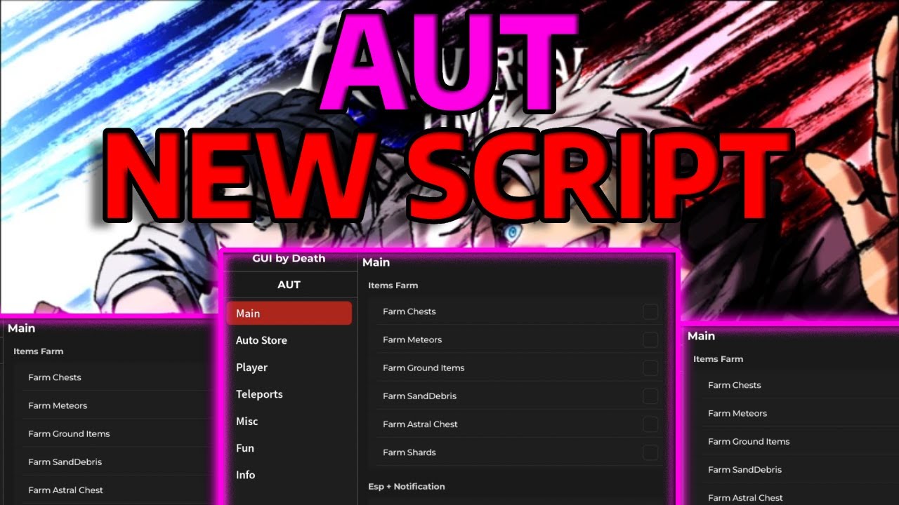 [AUT] A UNIVERSAL TIME SCRIPT | NEW SCRIPT | AUTOFARM | ESP | COLLECT ...