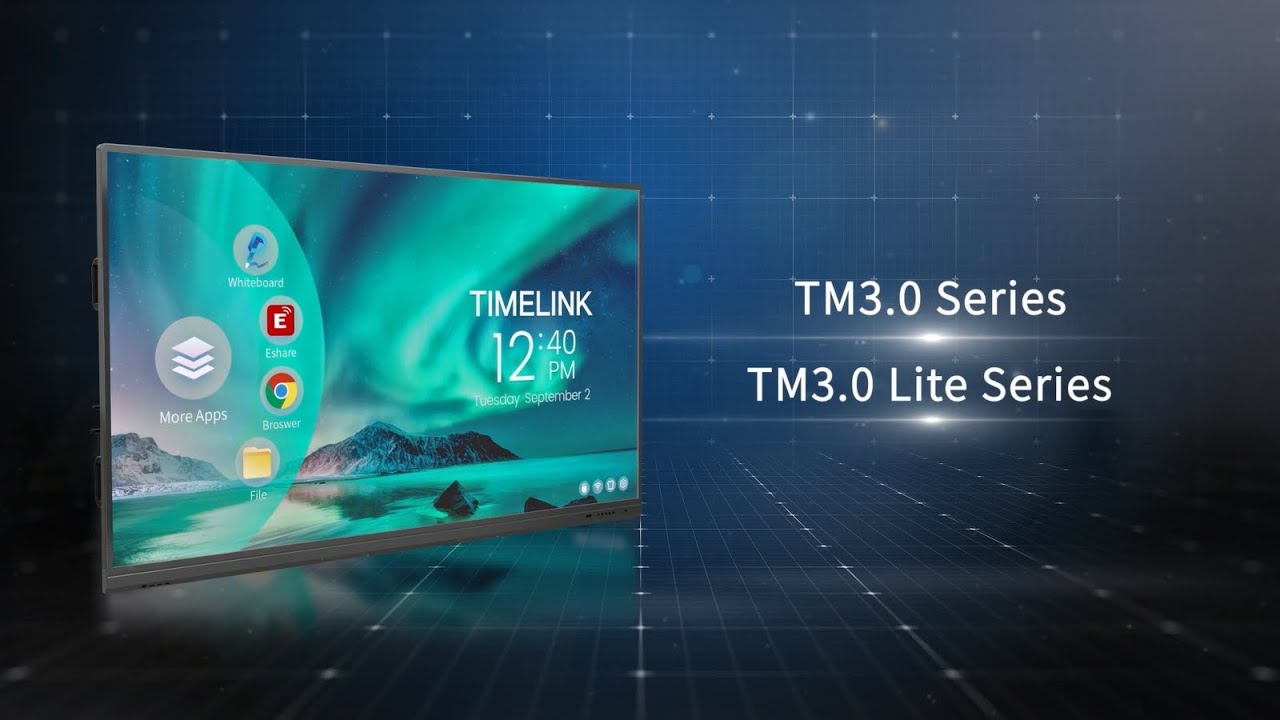 TimeLink USA TM3 0 Series Interactive Display - YouTube