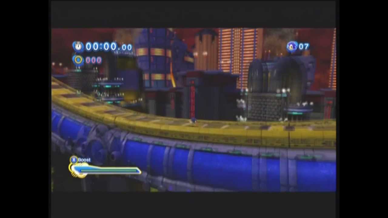 Sonic Generations S-Rank Playthrough Part 2 - Hub World Exploration ...