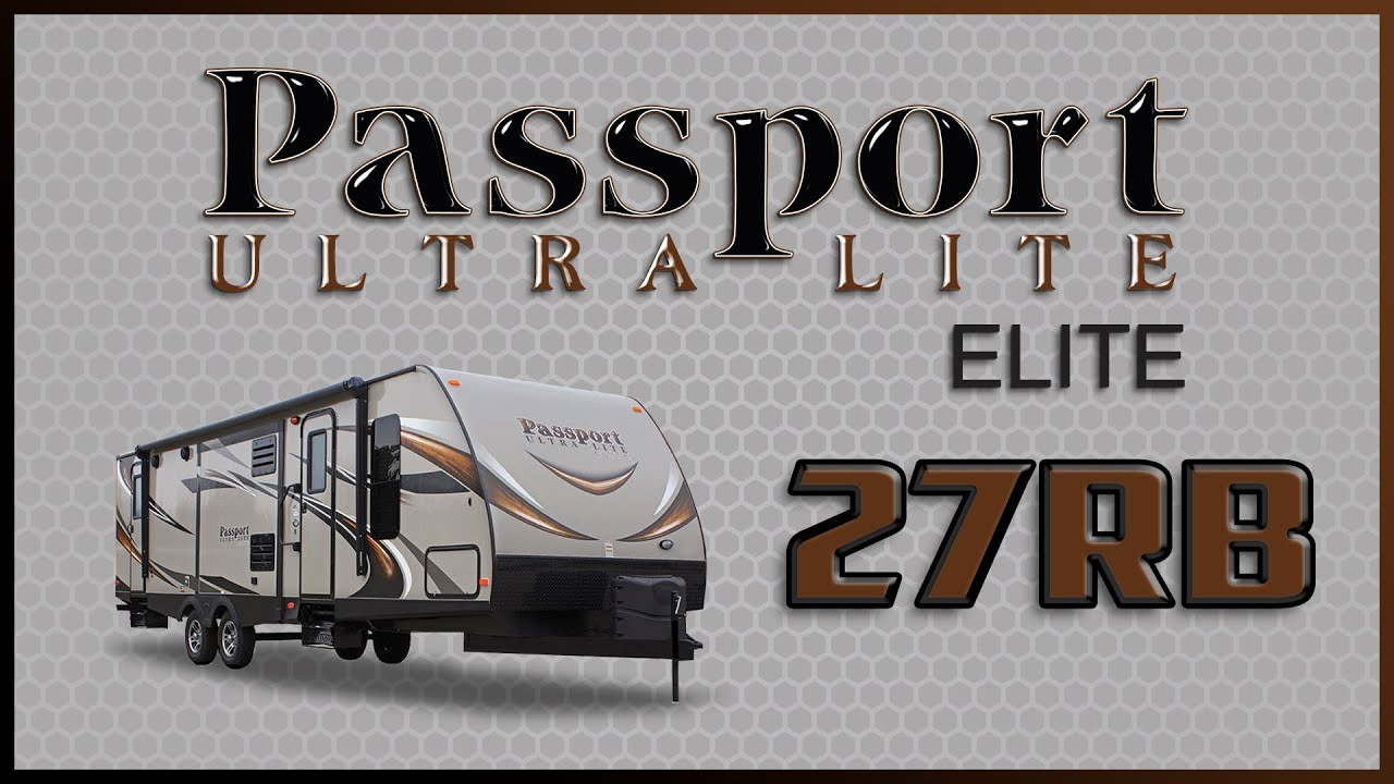 2016 Keystone Passport Elite 27RB Travel Trailer Lakeshore RV - YouTube