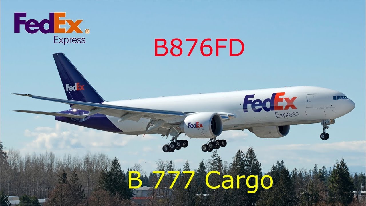 FedEx Latest B777F Cargo N876FD First Flight Extreme TakeOff+RTO+High ...