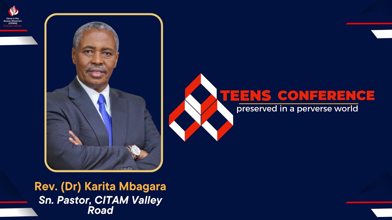 Teens Conference Day 2II Preserved in a perverse world. Rev. Wambui ...