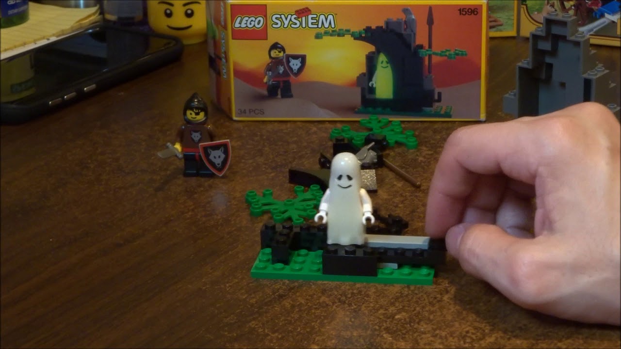 LEGO 1596 - Ghostly Hideout (Castle Theme - Wolfpack, 1993) - Time ...