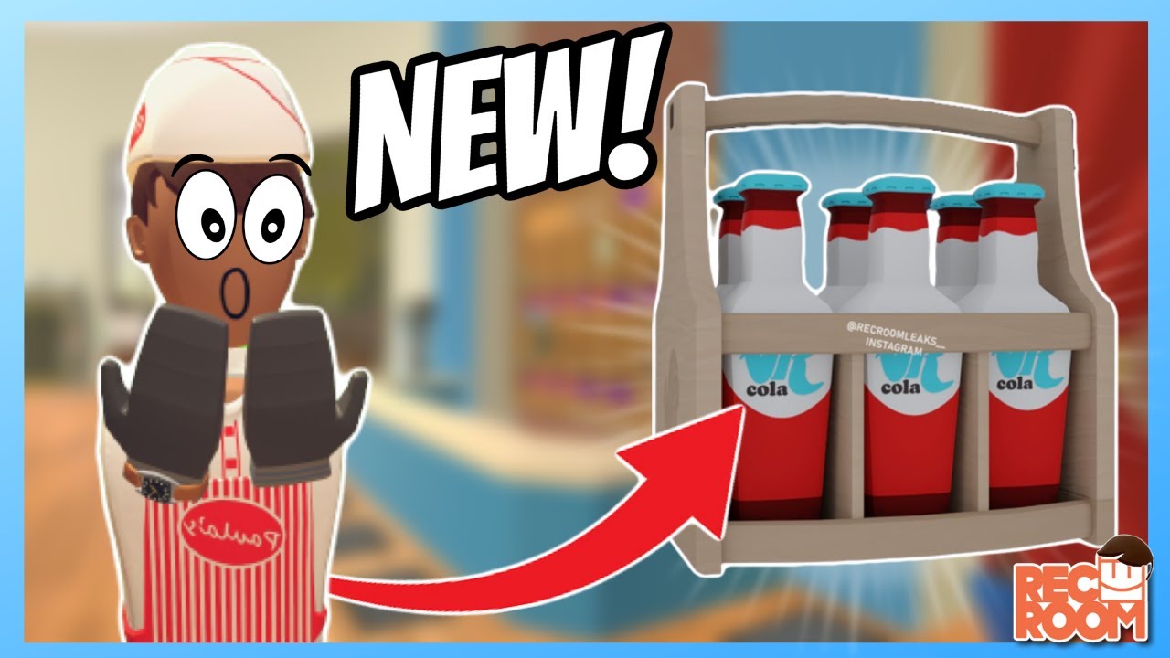Rec Room's *NEW* VR Cola Consumable! | Rec Room News - YouTube