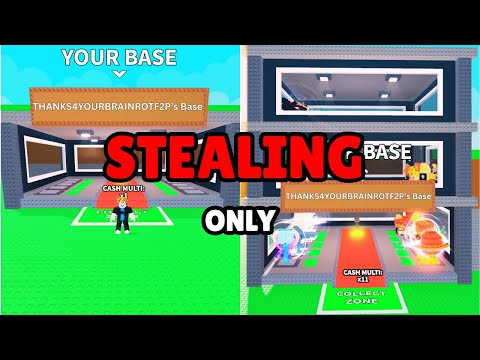 Noob to Pro But I Can ONLY STEAL in Steal a Brainrot!