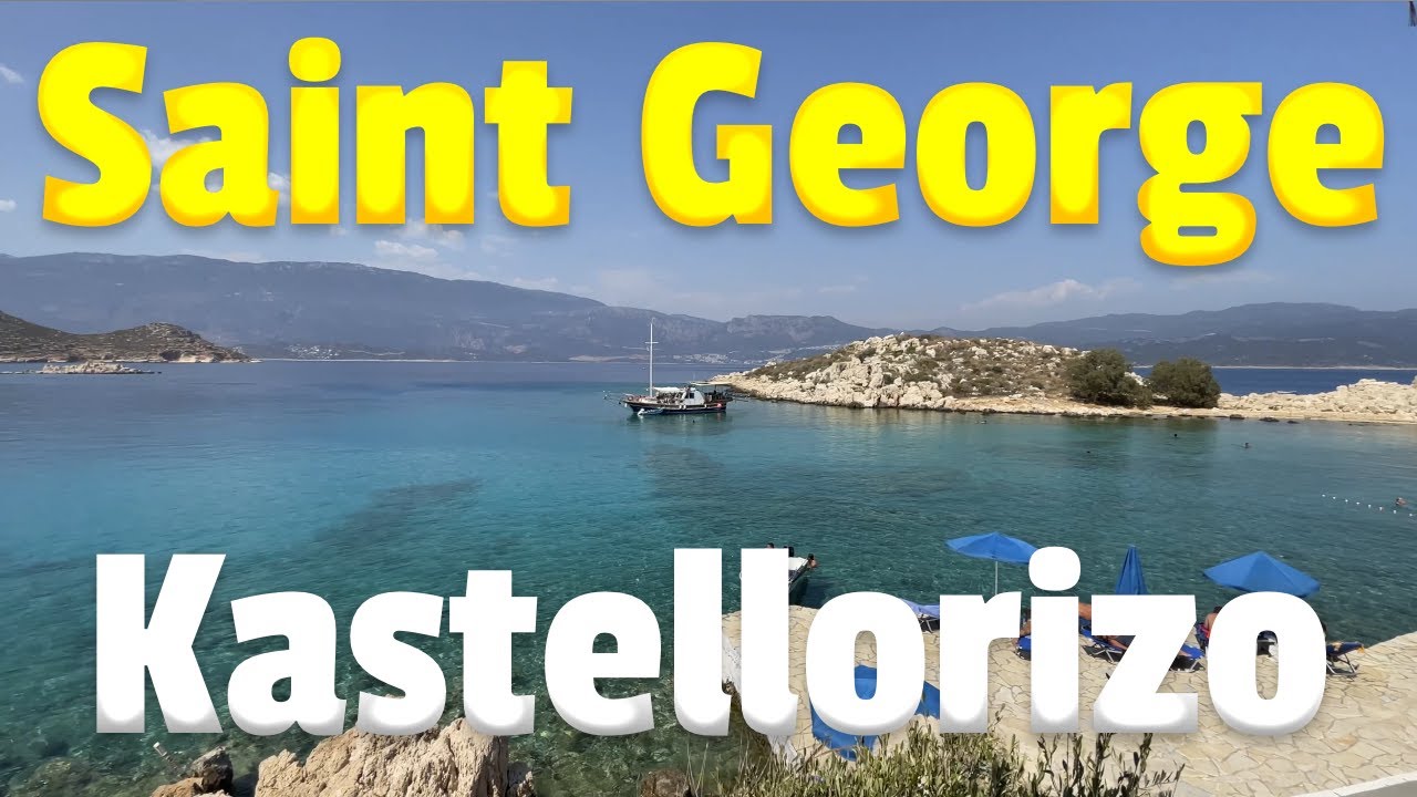 Walking Tour - Kastellorizo - Saint George - Greece Island 2022 - YouTube