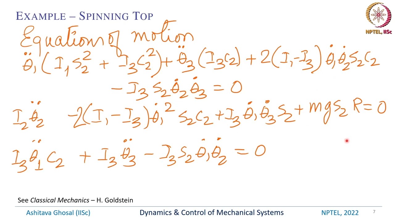 Lec 15 Examples of Equations of Motion - YouTube