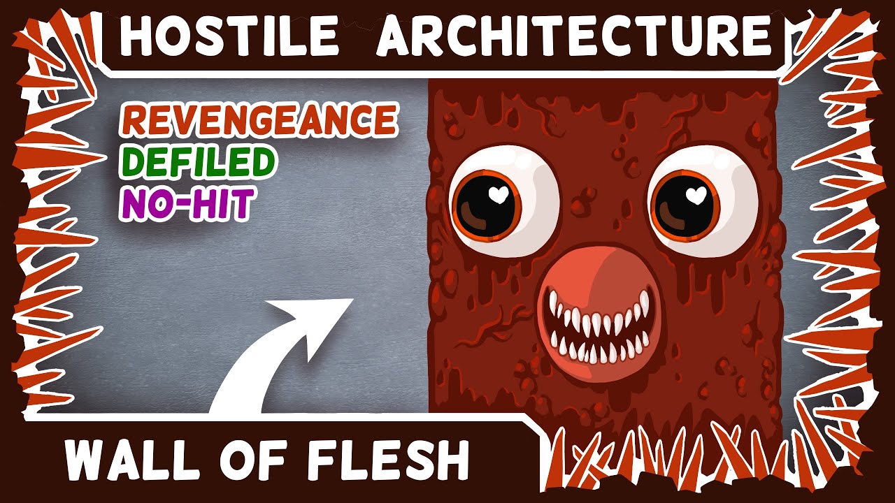 12 - Wall Of Flesh - Calamity Mod Revengeance Defiled No-Hit - YouTube