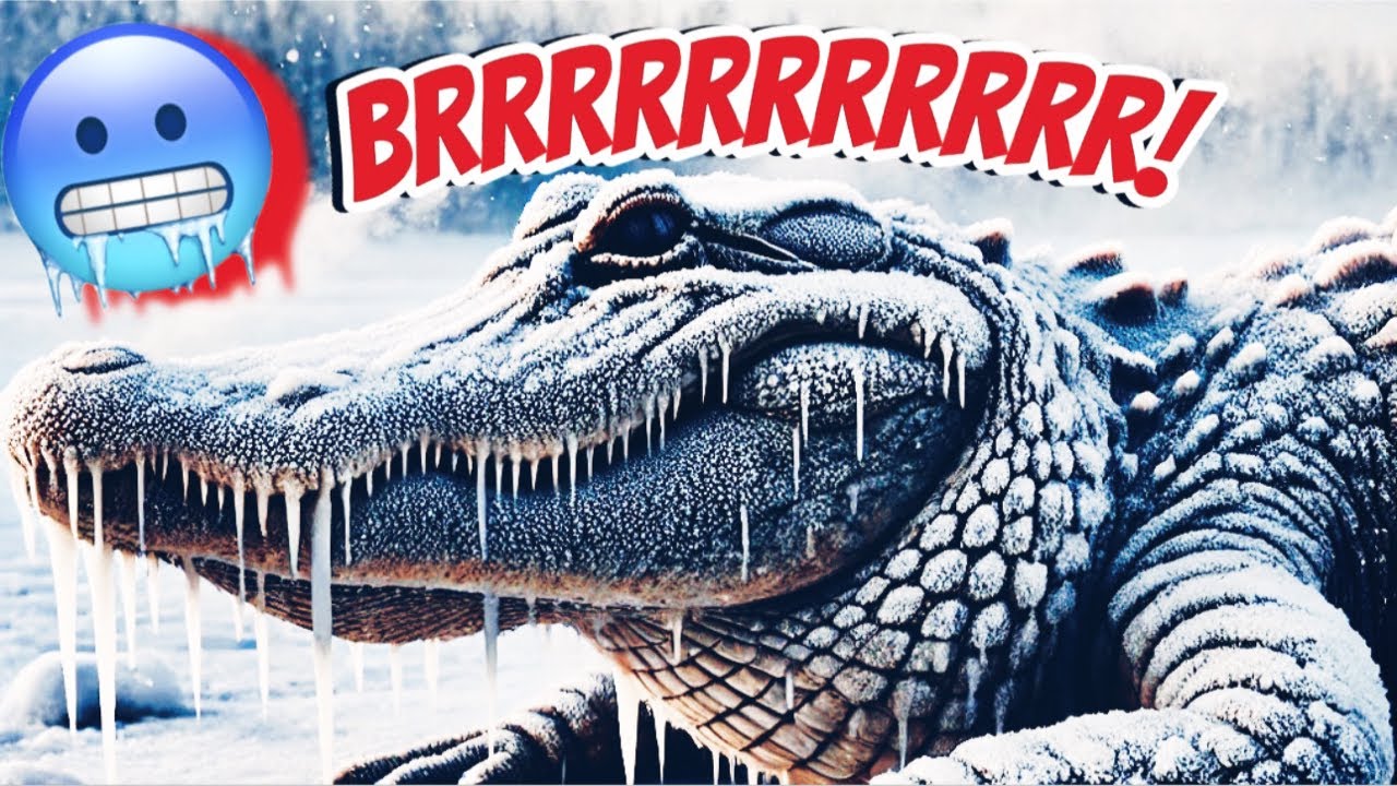 What do Alligators do when it’s cold in Florida? - YouTube