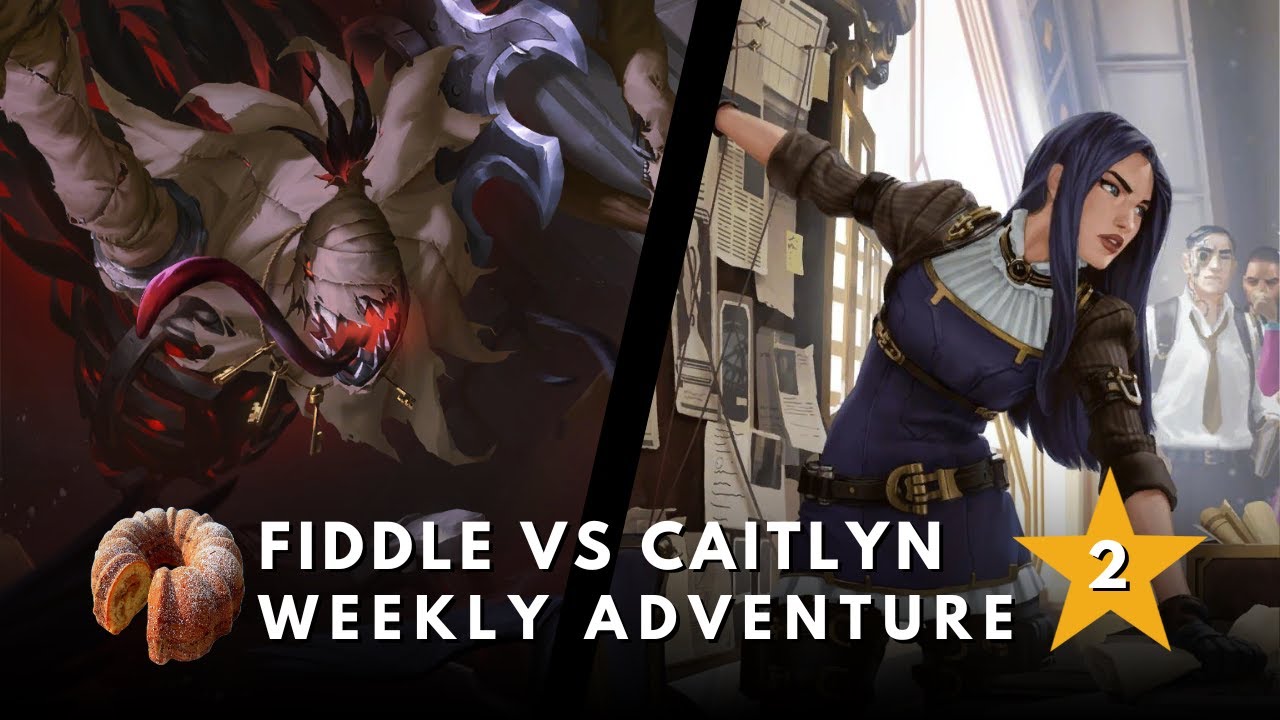 NEW Fiddlesticks vs 2 ⭐ Caitlyn Weekly Adventure | Legends of Runeterra ...