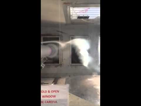 Wind Tunnel Vortex Shedding part 2 - YouTube