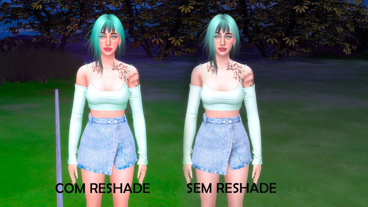 Como instalar e configurar o RESHADE | The Sims 4 - YouTube