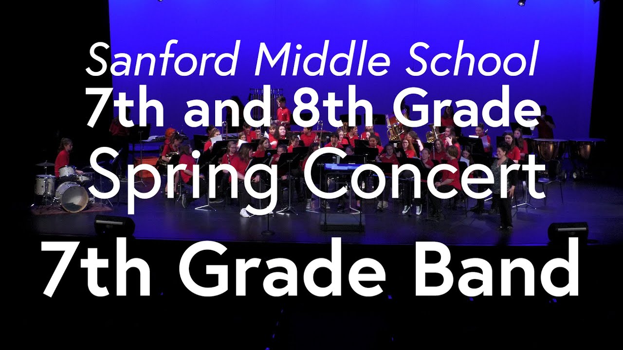 SMS 7th Grade Band Spring Concert - YouTube