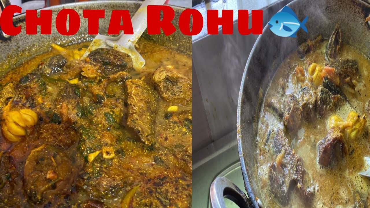 Masala Fish Curry Rohu Chota 🐟 Fish NewVlog #JKVlog9122 Fish Curry ...