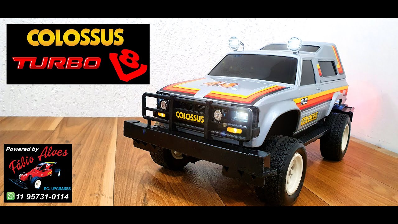 COLOSSUS ESTRELA "MOTOR V8" UPGRADE TURBO LEDS - CLIENTE ANDRÉ / SP ( N ...