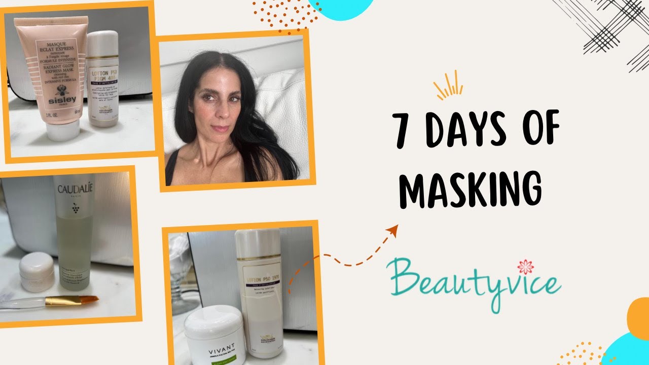 7 Days, 7 Facial Maks - YouTube