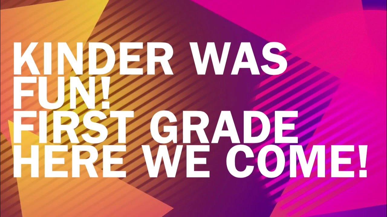 Kinder Graduation Song "What Makes You Beautiful" Parody by Betty ...