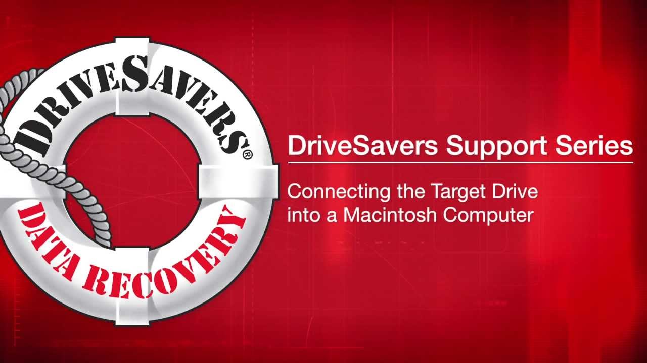 DriveSavers Post Data Recovery Support Video 02 - Plugging into your ...