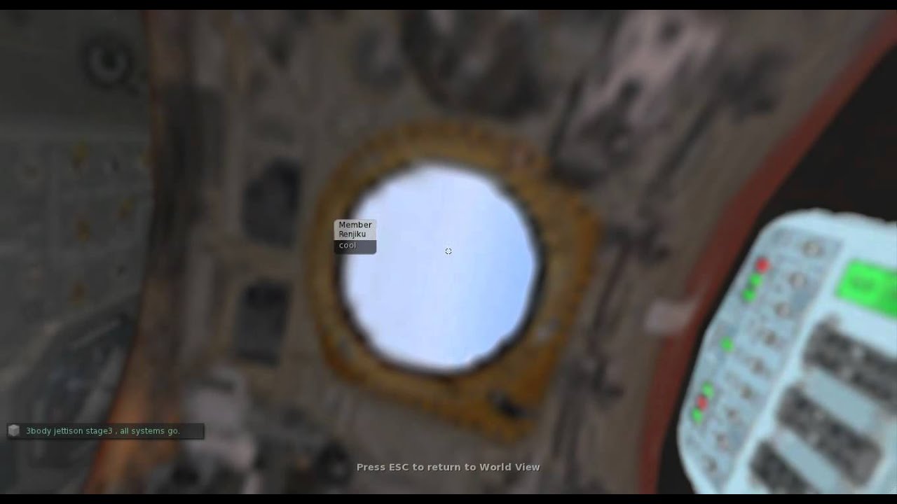 Second Life raw gameplay video - rocket launch and freefalling - YouTube