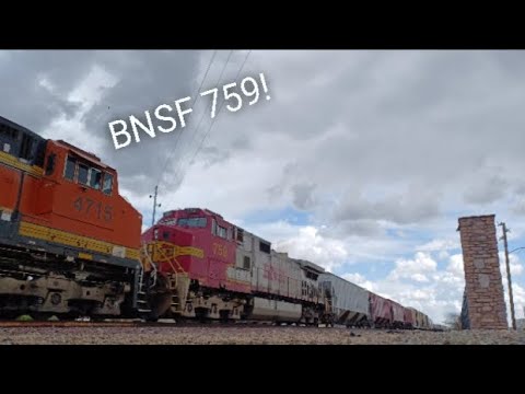 Railfanning at Peoria AZ/Feat. BNSF 759! - YouTube