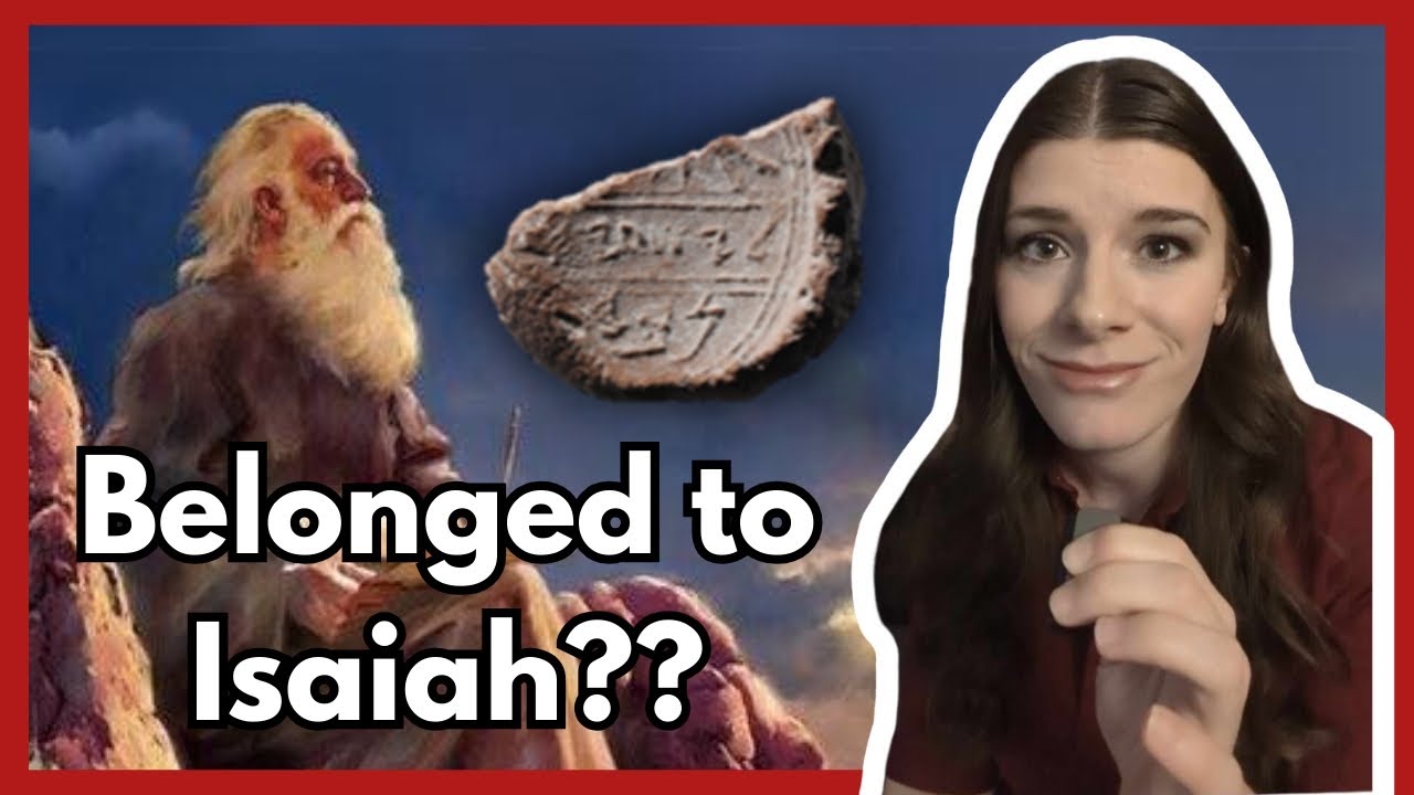 Have We Discovered the Seal of the Biblical Prophet Isaiah ...
