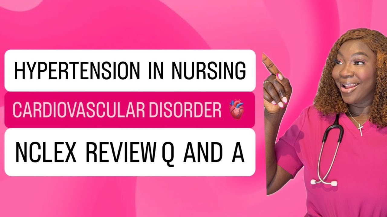 HYPERTENSION NCLEX, HESI,ATI REVIEW QUESTIONS & ANSWERS. - YouTube