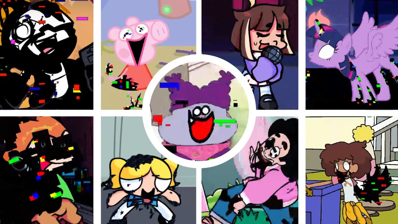 Hunger (Pibby chowder) but every other turn a different character sings ...