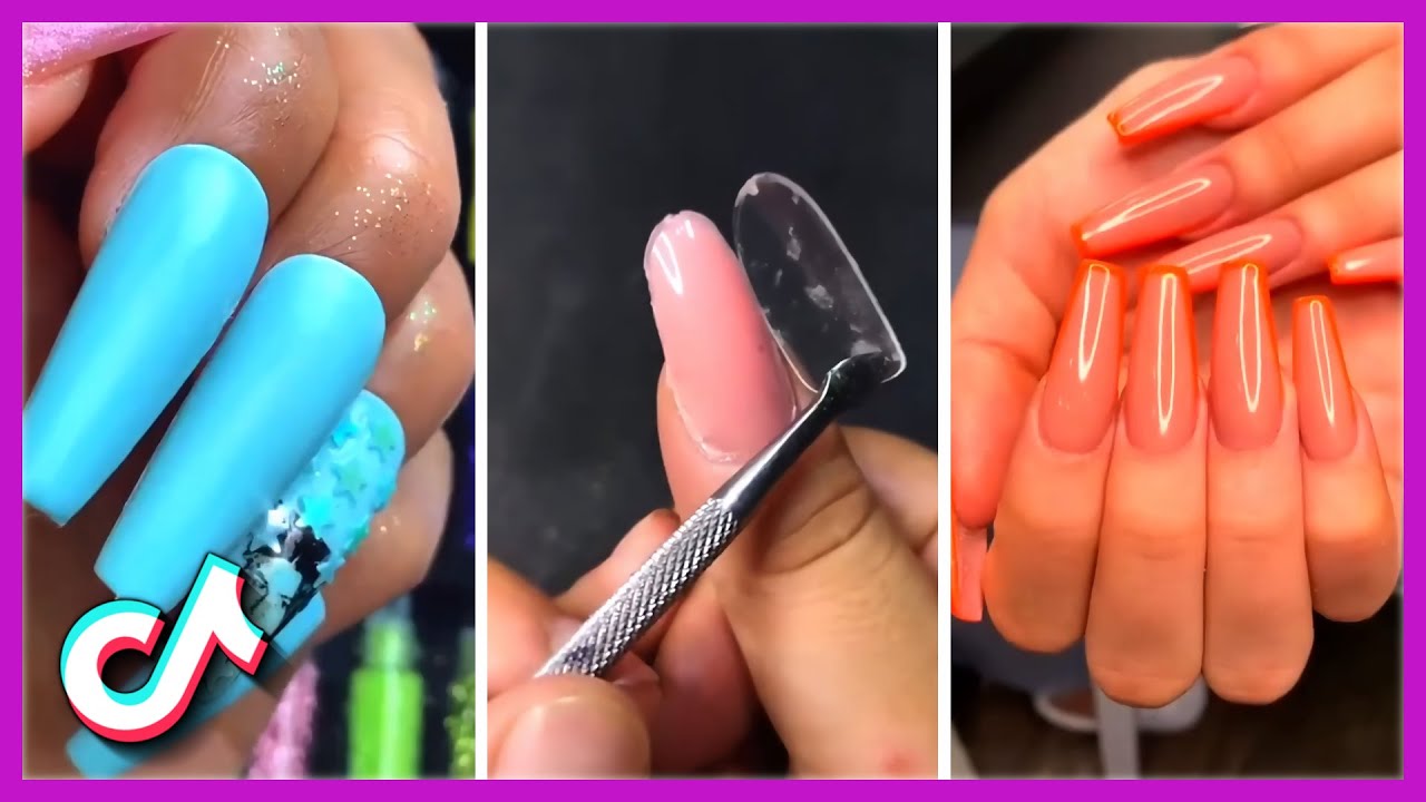 Best Nail Hacks TikTok Video Compilation | Tik Tok Nail Art Spring 2021 ...