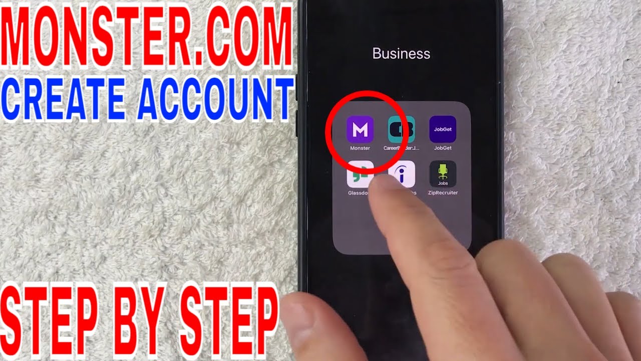 How To Sign Up Create Monster.com Account 🔴 - YouTube
