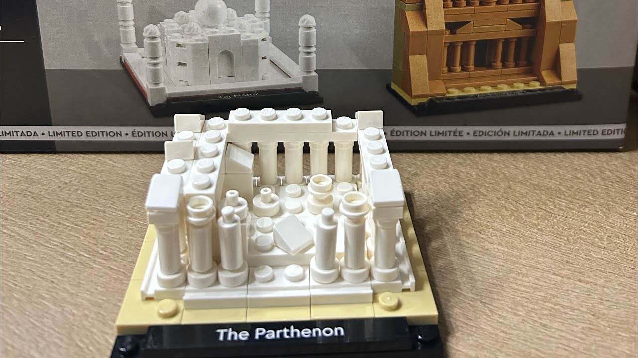 The Parthenon Athens- Lego World of Wonders!! - YouTube