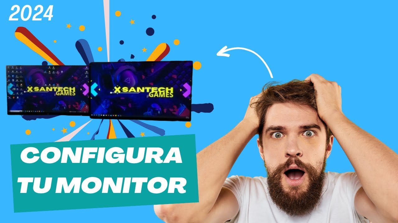COMO Configurar tus 2 Monitores |Facil y rapido| 2024 - YouTube