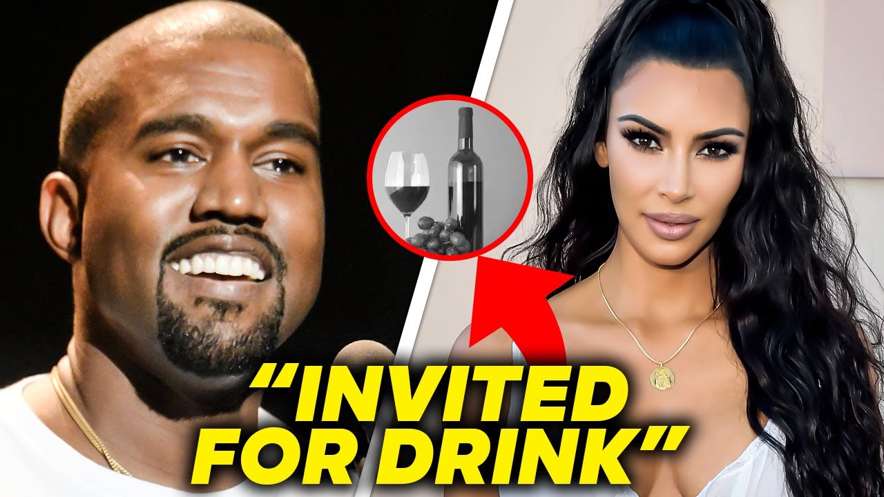 Kanye West Invites Kim Kardashian for a DRINK?! - YouTube