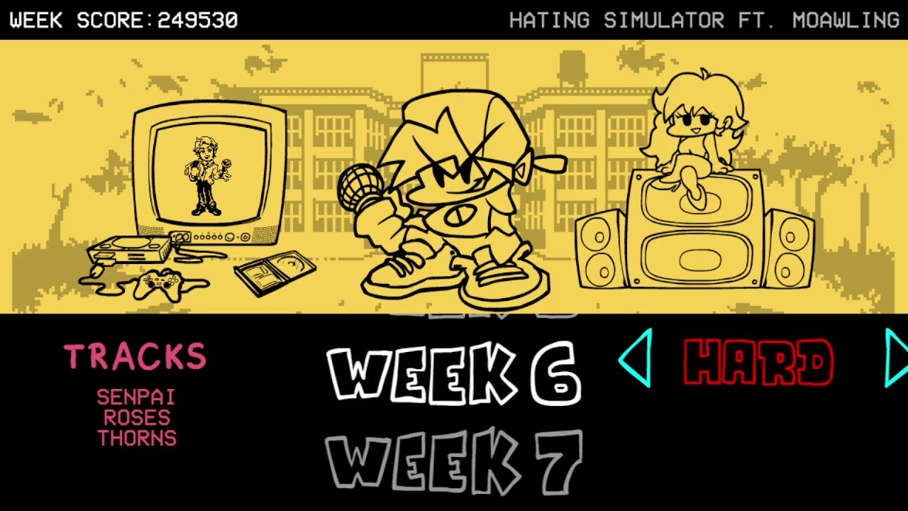 FNF - HATING SIMULATOR FC - YouTube