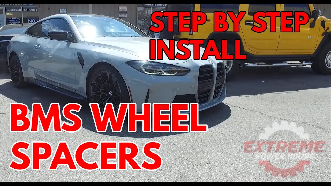 Burger Tuning (BMS) Wheel Spacers Step By Step Install on the BMW G82 ...