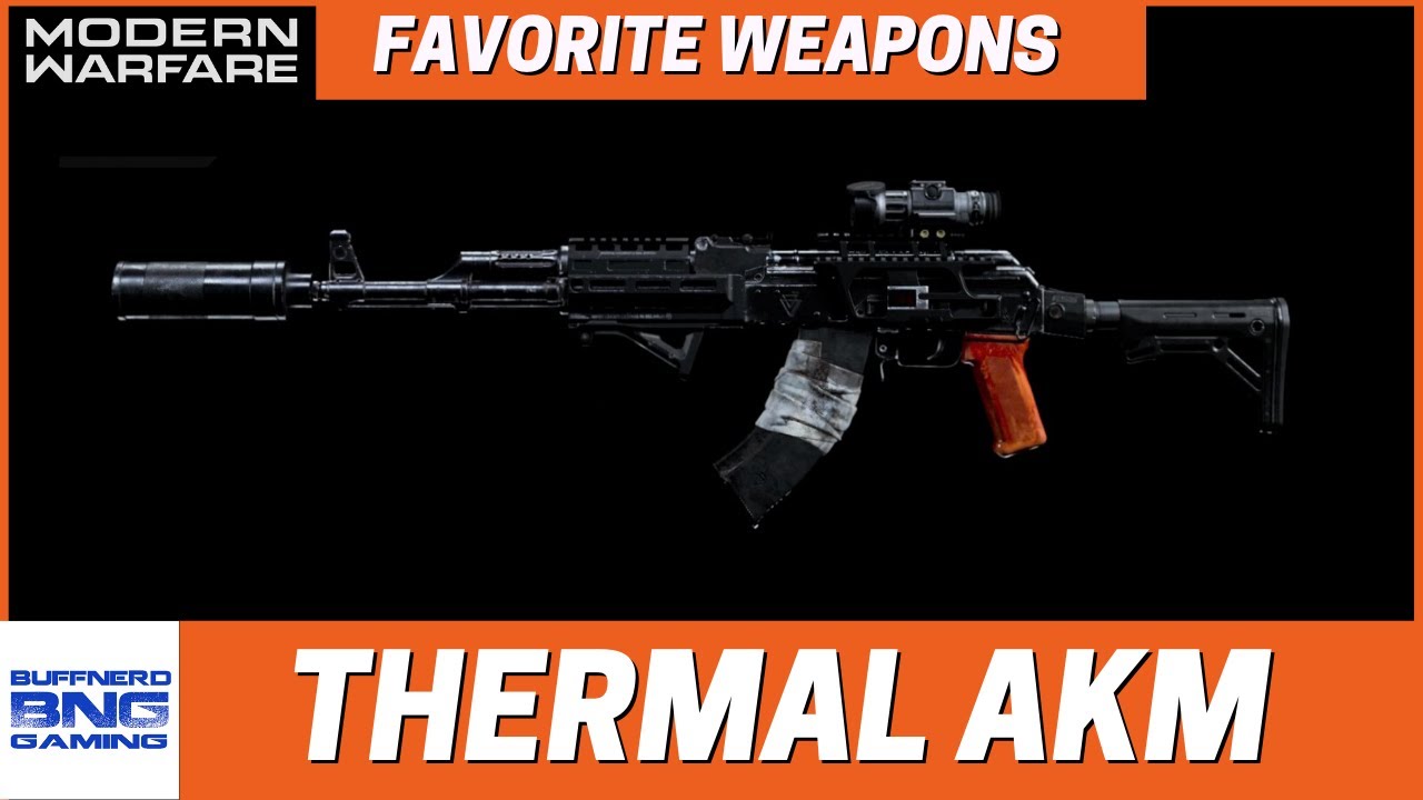 Thermal AKM - Favorite Weapons - Call Of Duty Modern Warfare - YouTube