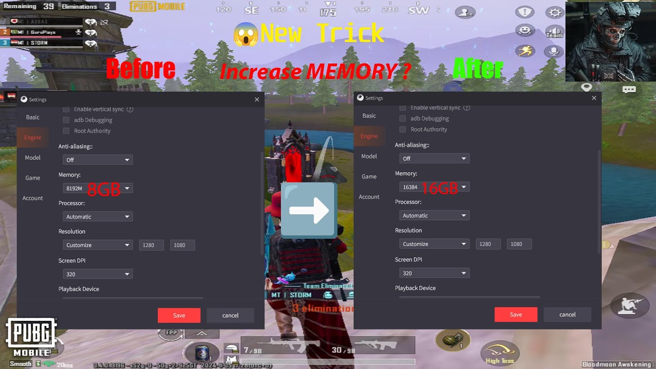 How to Increase 8gb to 16gb Memory in Gameloop | How to Increase Gameloop Performance? - YouTube